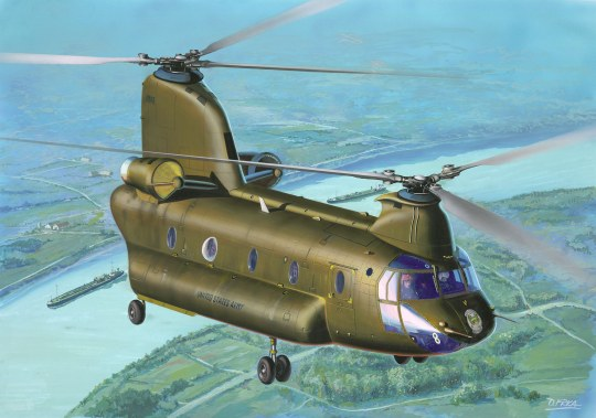 Revell : CH-47D Chinook | Hobby2000 Modélisme